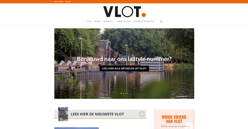 VLOT: hét grootste waterwoonplatform van Nederland